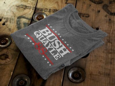 George H W Bush Shirt Bush Quayle 88 Campaign Shirt | eBay