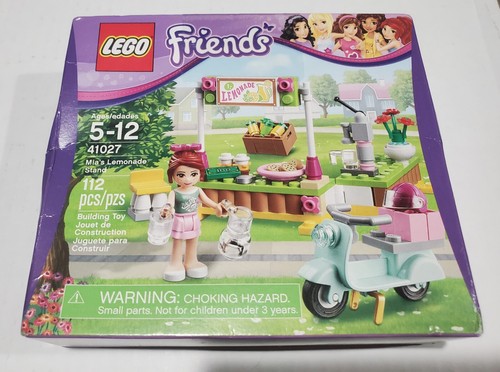 LEGO Friends 41027 Mia's Lemonade Stand 112 Piece Set New & Sealed Box ...