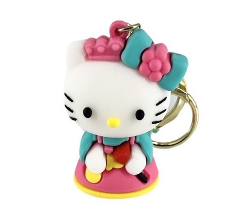 Hello Kitty 3D Keychain Cute Figure,Purse Charm,Bag Buddy, Bag Jewelry ...