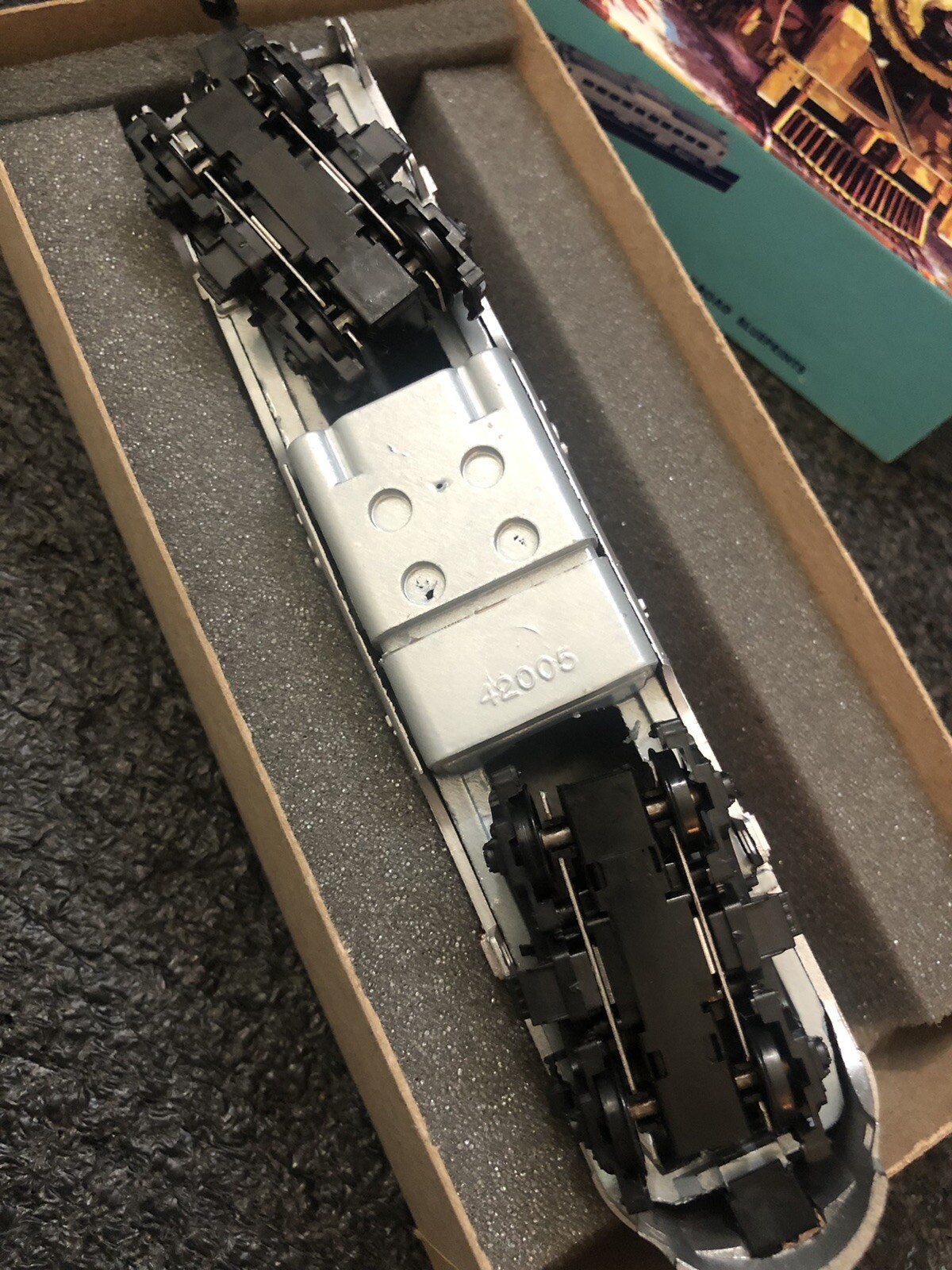 Athearn HO Scale 3201 F7A Super Powered Santa Fe Pass + 3001 F7A Dummy ...