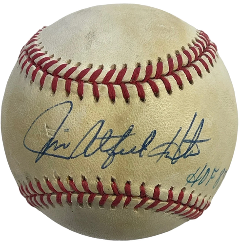 Jim Catfish Hunter Autographed Official American League Baseball (JSA ...
