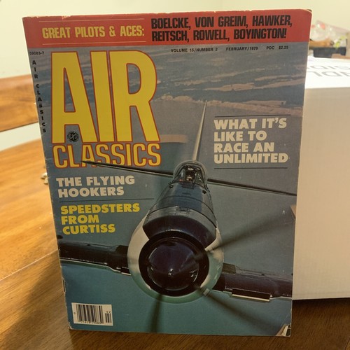 Vintage AIR CLASSICS Aircraft Magazine February 1979 Volume 15 /Number ...