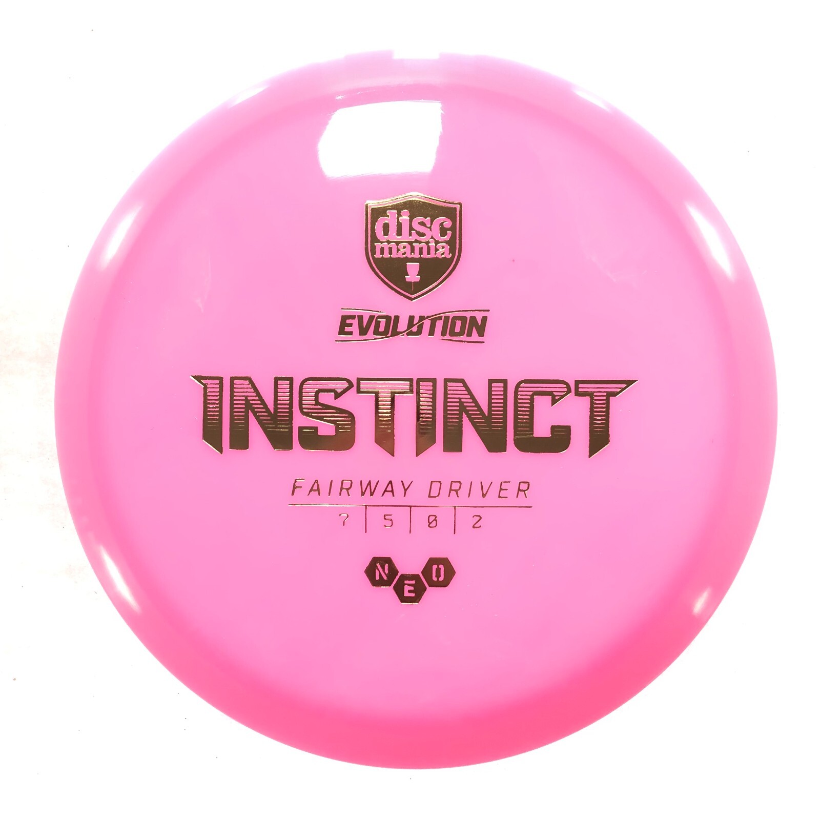 DISC GOLF DISCMANIA EVOLUTION NEO PLASTIC INSTINCT FAIRWAY DRIVER 171g ...