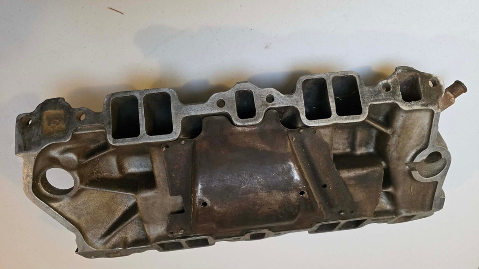 1963 Corvette 327/340 H.P. small block engine aluminum intake Manifold ...
