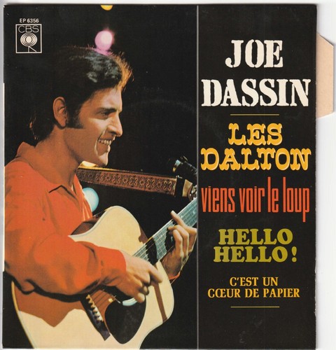 Joe Dassin - Les Dalton / Viens Voir Le Loup 7" EP 6356 1967 etat M/M ...