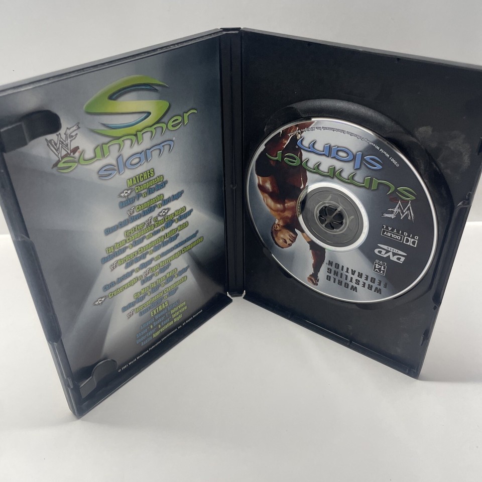 WWF - Summerslam 2001 (DVD, 2001) 651191102228| eBay