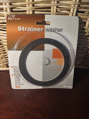 5012000 3-1/2" Kitchen Basket Strainer Gasket 1/Crd, by Ldr Industries ...