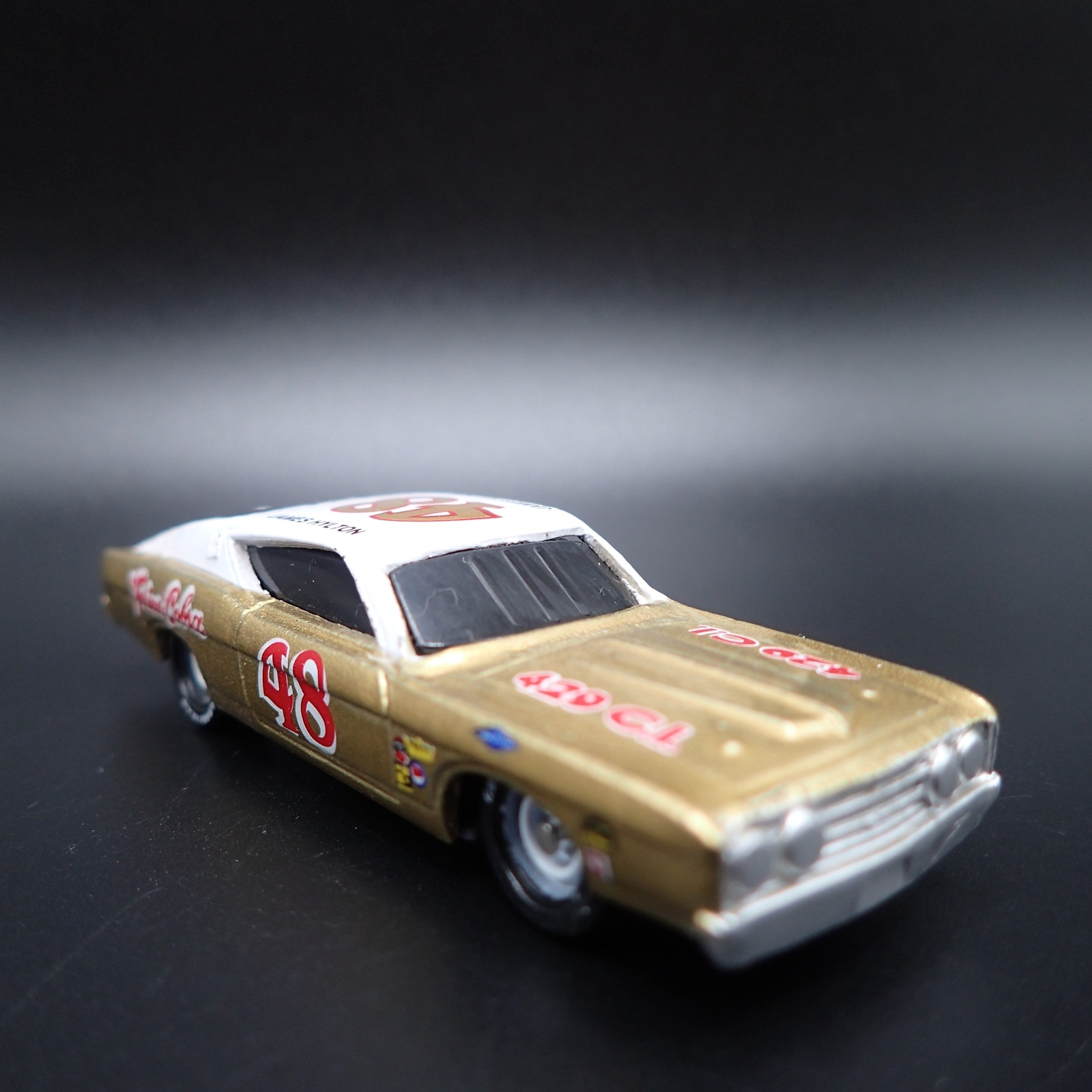 1969 FORD TORINO COBRA VINTAGE NASCAR JAMES HYLTON 1:64 SCALE DIECAST ...