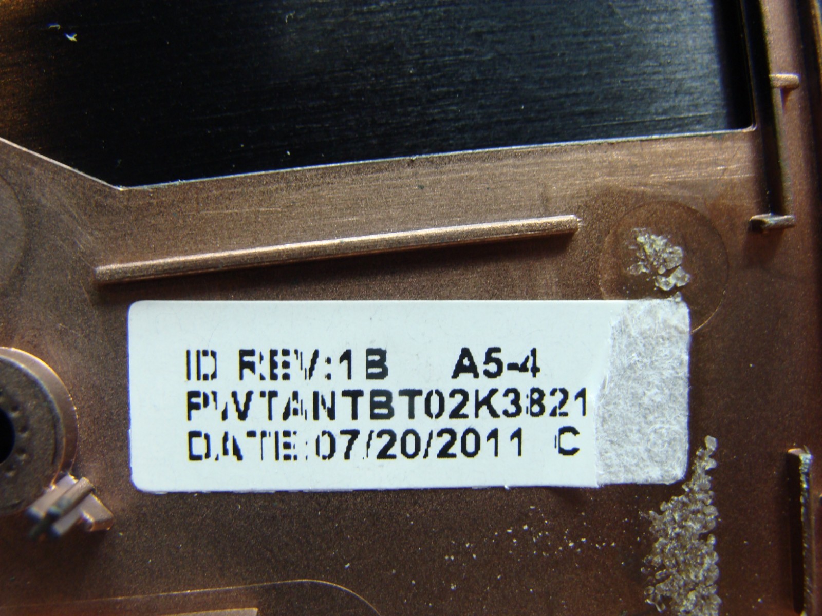 Toshiba Thrive AT105-T1032 10.1" Genuine Tablet Back Cover 13N0-Y7A1302 ...