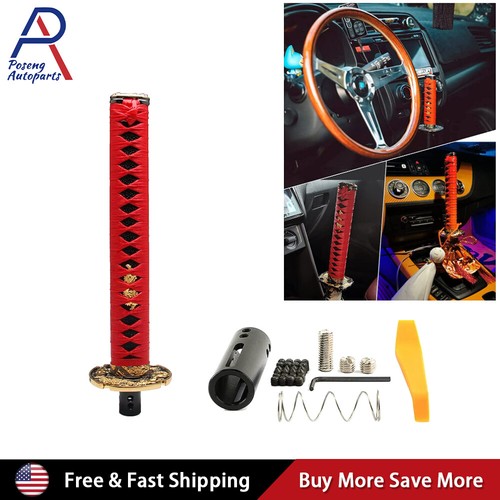 26cm Samurai Sword Automatic Gear Shift Knob Shifter Katana Metal ...