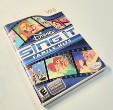Disney Sing It: Family Hits (Nintendo Wii, 2010) for sale online | eBay