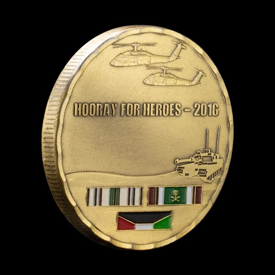 1990-1991 Operation Desert Storm Veteran Kuwait War Commemorative ...