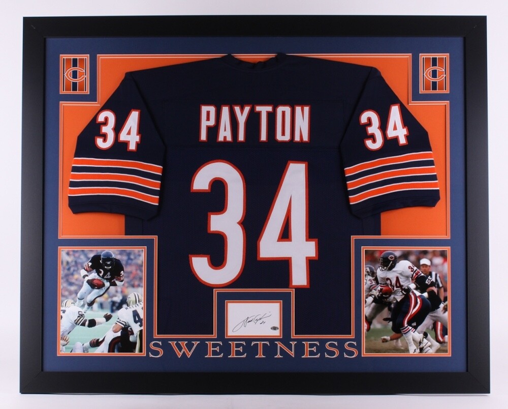 Walter Payton Autographed Memorabilia | Signed Photo, Jersey ...