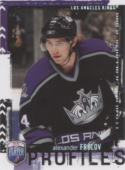 2006-07 Upper Deck Be a Player - Profiles Alex Frolov #PP30 /499 for ...
