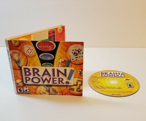 Brain Power by ValueSoft PC CD-Rom 2007 Windows 200+ puzzle game ...
