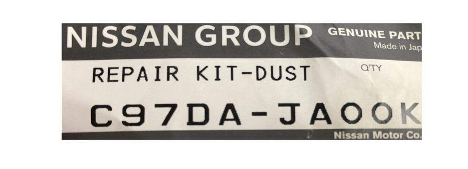 Genuine REPAIR KIT-DUST BOOT,INNER C97DA-JA00K | eBay Australia