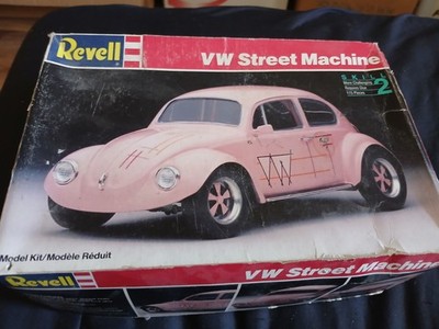 Revell VW Street Machine Model Kit 1:25 Pink Beetle 1987 Open Box | eBay