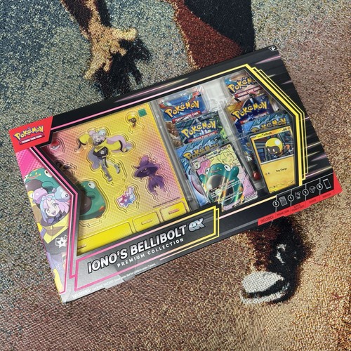 Iono’s Bellibolt Ex Premium Collection Box Journey Together Pokemon TCG ...