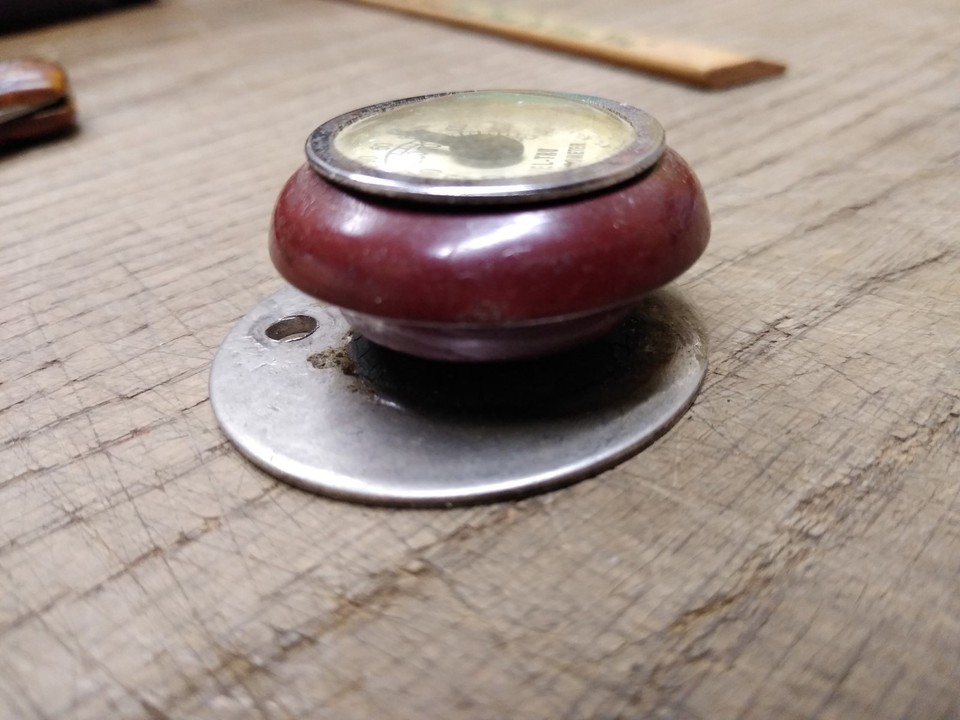 Vtg Tel Tru Sub Zero Automobile Suction Cup Thermometer Accessory Hot ...