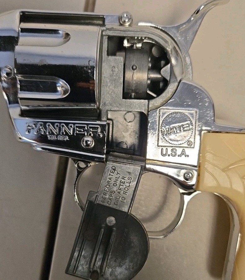 Vintage Mattel Fanner 50 Cap Gun | eBay