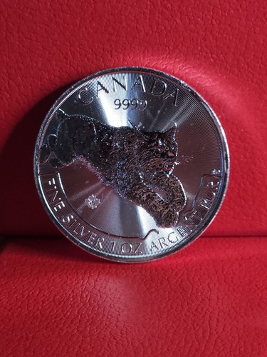 Lot of 4x Canadian 1oz .9999 Silver Coins Predator Series (2016,2017 ...