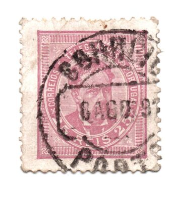 PORTUGAL Used STAMP - 1892/93 - 25 REIS VIOLET | eBay