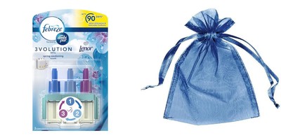 Febreze Ambi Pur 3Volution, Refill-Spring Awakening 20 ml.+Organza Bag ...