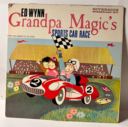 A66 RARE! Ed Wynn: Grandpa Magic's Sports Car Race, 1960 Riverside RLP ...