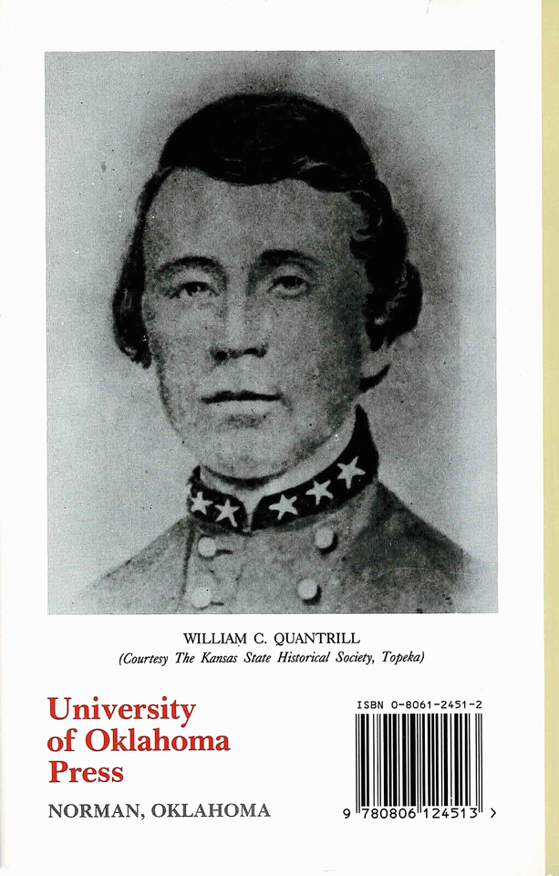 THREE YEARS WITH QUANTRILL: As Told by His Scout John McCorkle by ...