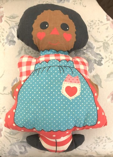 17 Inch Tall Vintage Black Eyed Susan Rag Doll | eBay