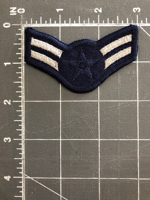 Vintage Air Force Airman First Class Rank Patch Insignia A1C E-3 E3 ...