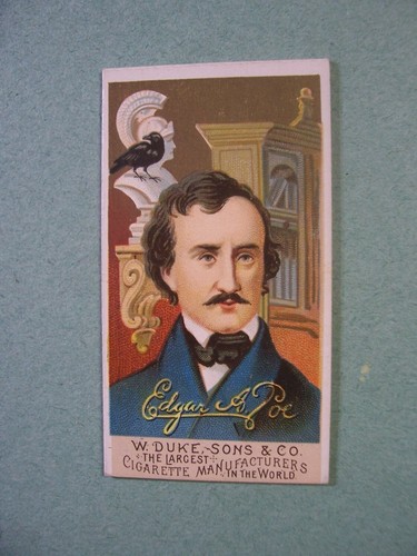 GREAT AMERICANS (N76) DUKE TOBACCO CARD-EDGAR A. POE | eBay