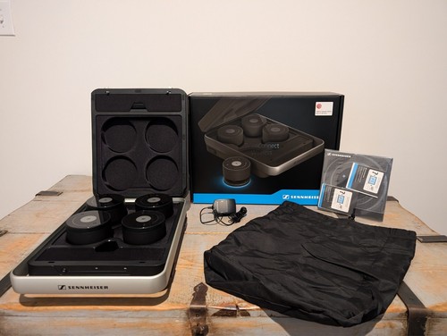 Used Sennheiser TC-W Case TeamConnect Wireless Audio Conference Set ...