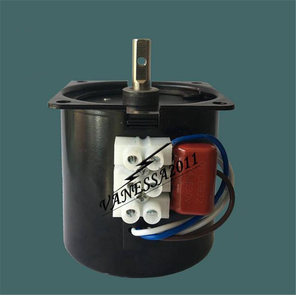 Synchronous Motor 60KTYZ 110V AC 60Hz 1 to 110 RPM CW/CCW 14W Gear ...