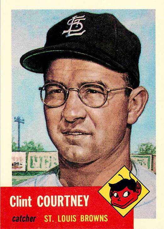 Clint Courtney 127 1991 Topps Archives '53 (1953 Reprint) | eBay