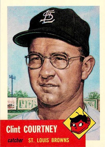 Clint Courtney 127 1991 Topps Archives '53 (1953 Reprint) | eBay