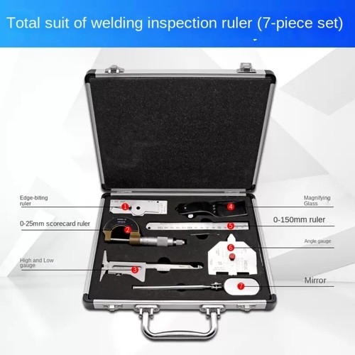 Stainless Steel Welding Measure Gauge kits Combine Suit 13 Pieces Weld ...