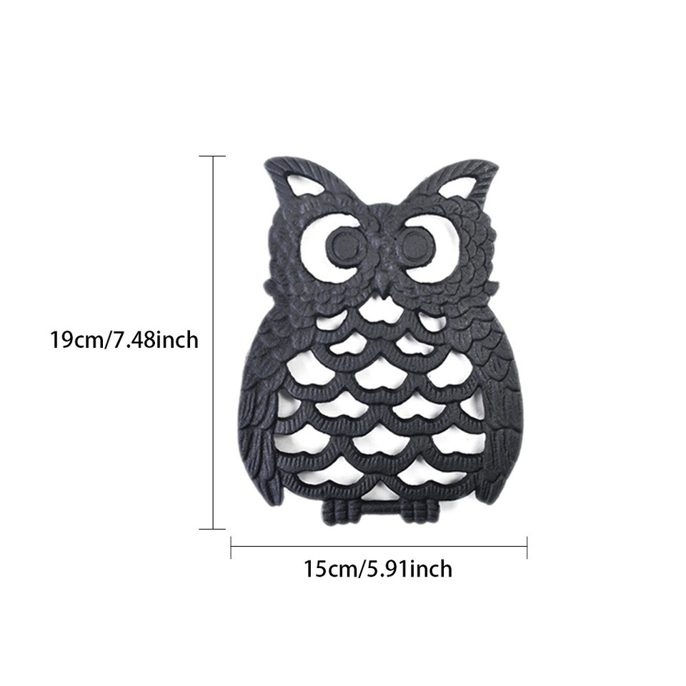 1pc Cast Iron Kitchen Trivet Mat Pot Stand Holder Pads Surface ...
