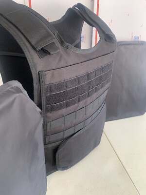 NEW Bulletproof Vest BODY Armor 3A shooterscut ballistic plates inserts ...
