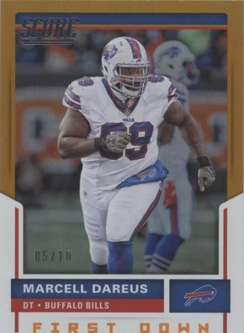 2017 Score - Marcell Dareus #221 First Down /10 for sale online | eBay