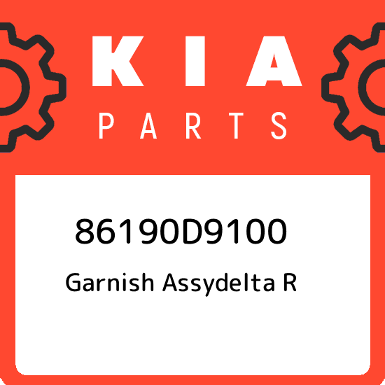 86190D9100 Kia Garnish assydelta r 86190D9100, New Genuine OEM Part | eBay