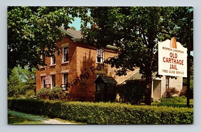 Postcard Old Carthage Jail Salt Lake City Utah | eBay