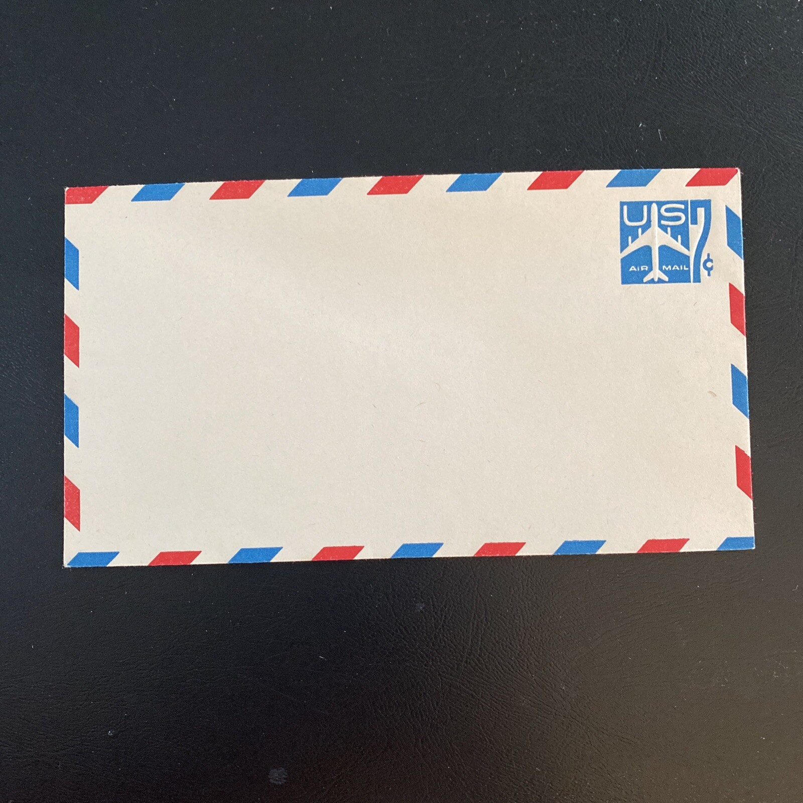 Vintage 1958 US Sc. #UC33 7 Cents Air Mail Stamped Envelope Mint ...
