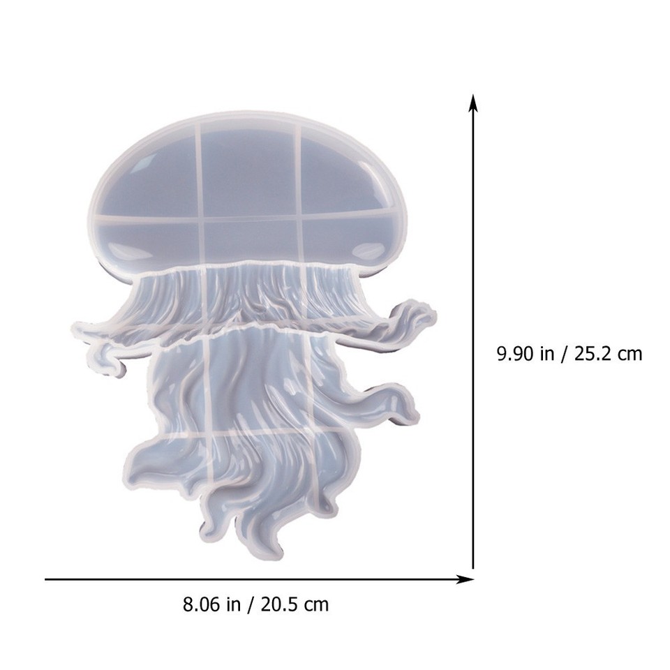 Jellyfish Making Mold Diy Supply Casting Silicone Epoxy Resin Mould ...