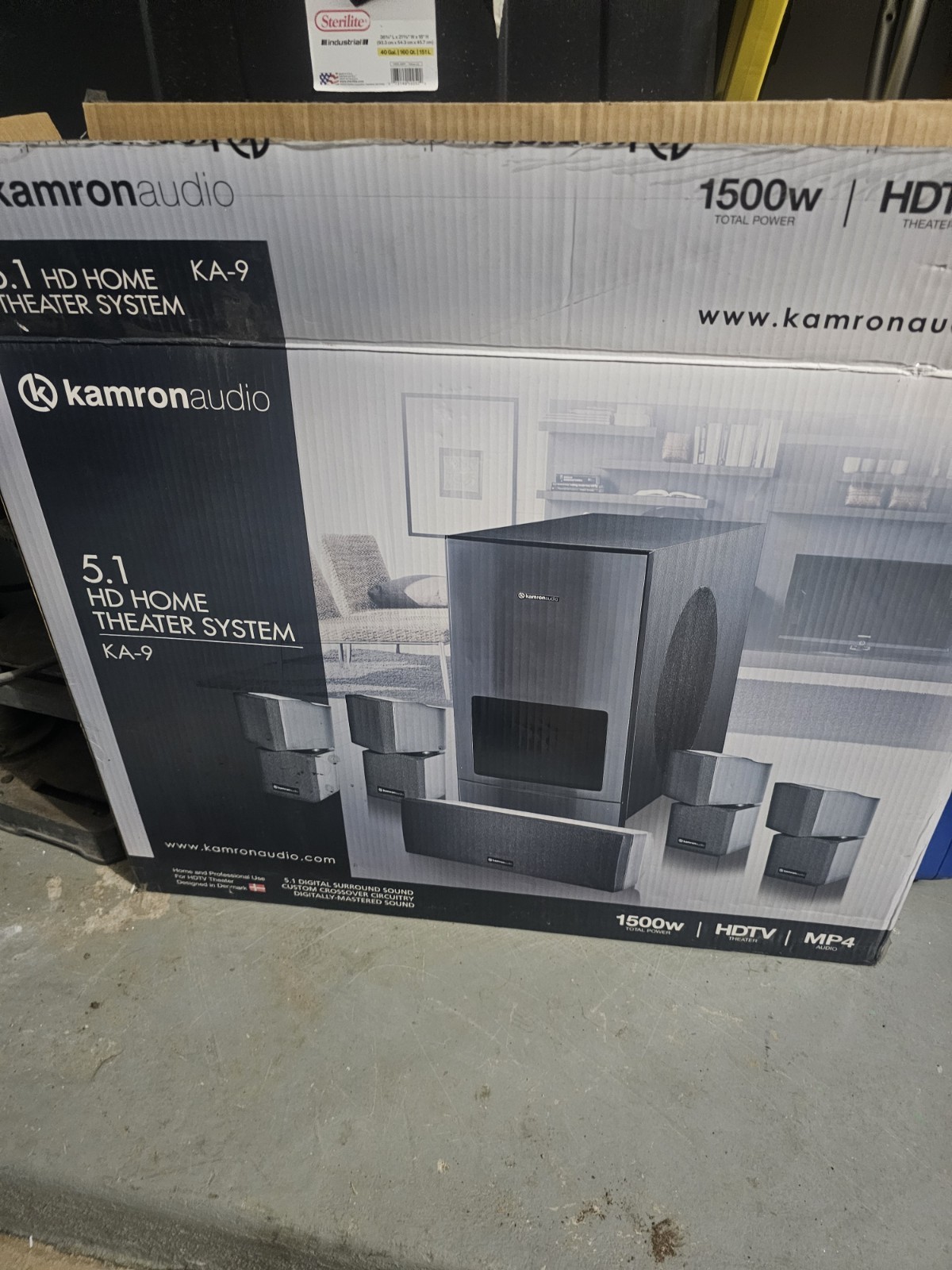 KAMRON AUDIO HOME THEATER SYSTEM KA 9 1500 W HDTV MP4 | eBay