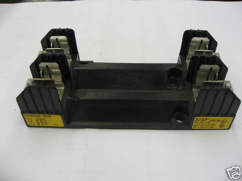 Bussmann Class R Fuse Block Holder R60030 2CR | eBay