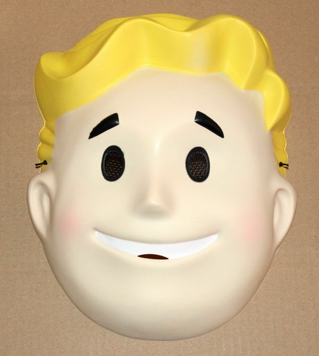 NEW* Exclusive Vault Boy Promo Fallout Mask Bethesda Costume Fall out ...