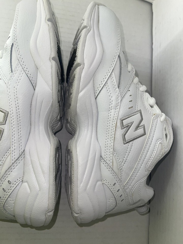 NEW BALANCE Men's 609 MX609AW SNEAKERS BRAND NEW SIZE 7.5 WHITE ON ...