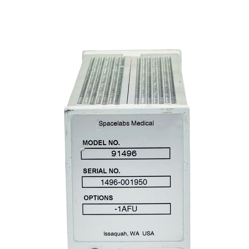 SPACELABS 91496 Multi-parameter Command Module | eBay