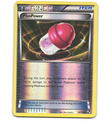 Pokemon 2011 Moderate Play PlusPower Black & White REVERSE 96/114 Card ...